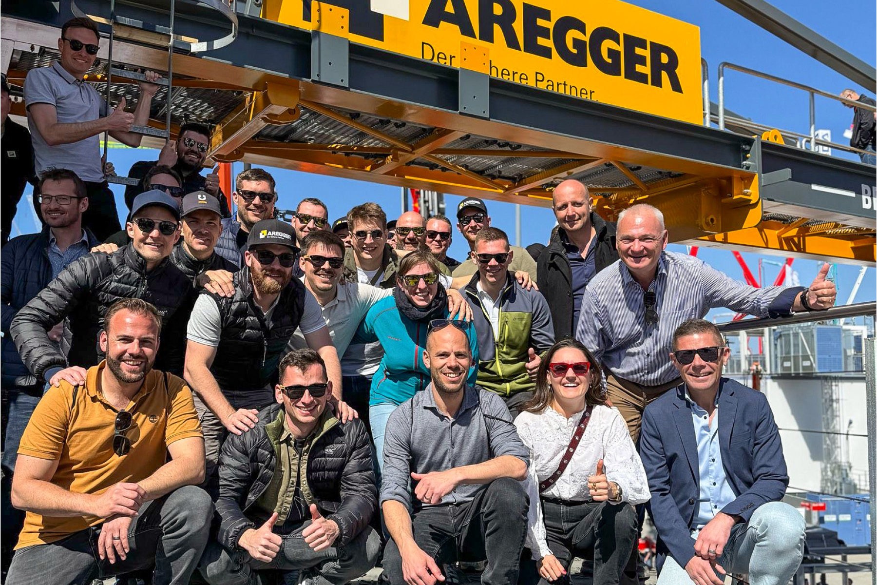 Aregger AG Bauunternehmung an der Bauma 2025 in München